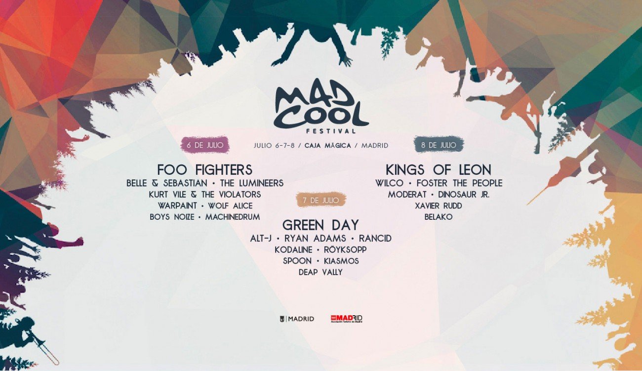 Nueva tanda de confirmaciones para el Mad Cool 2017 | Mindies